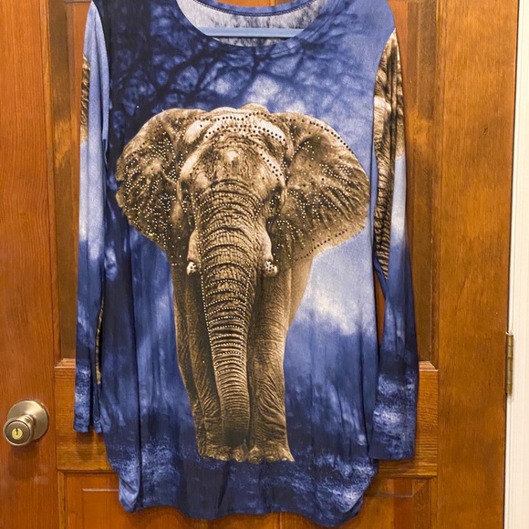 Tops | Elephant Top | Poshmark
